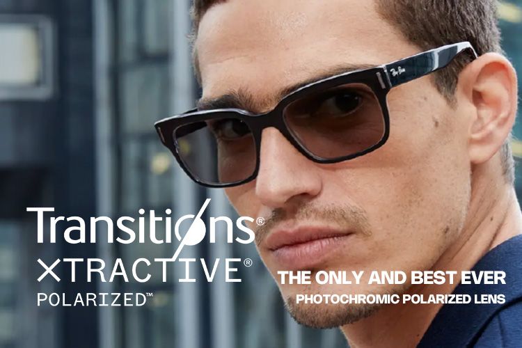 Transitions® XTRActive® Polarized Photochromic Lenses