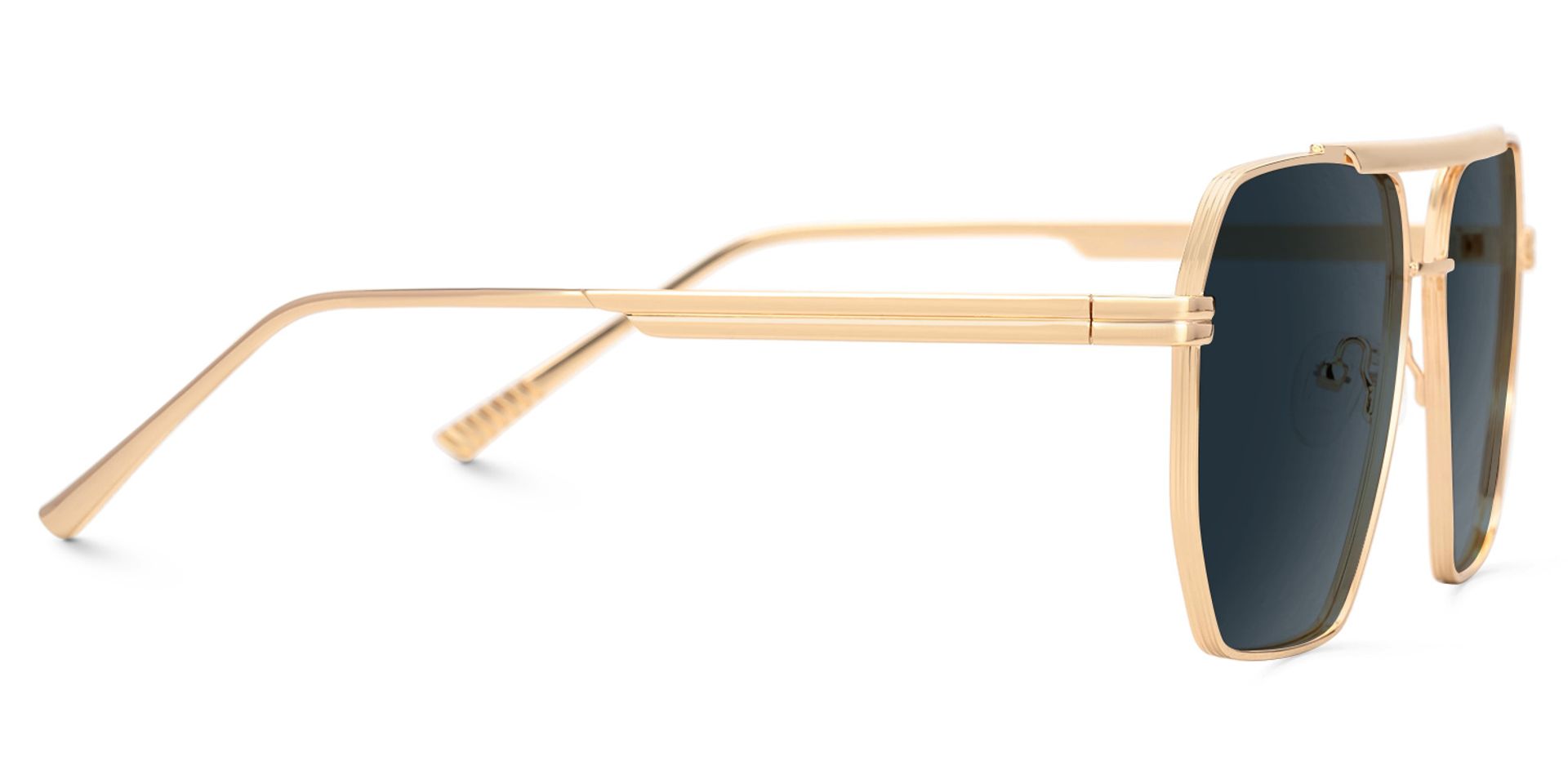 Quintero Matal Gold Frame Glasses with Aviator Shape | ZEELOOL Canada