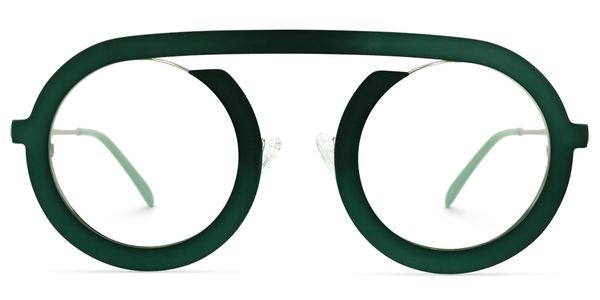 Florida Round Green Glasses | ZEELOOL Canada