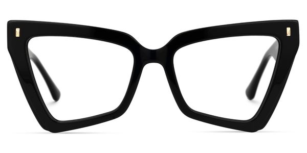 Berbey Geometric Black Glasses | ZEELOOL Canada