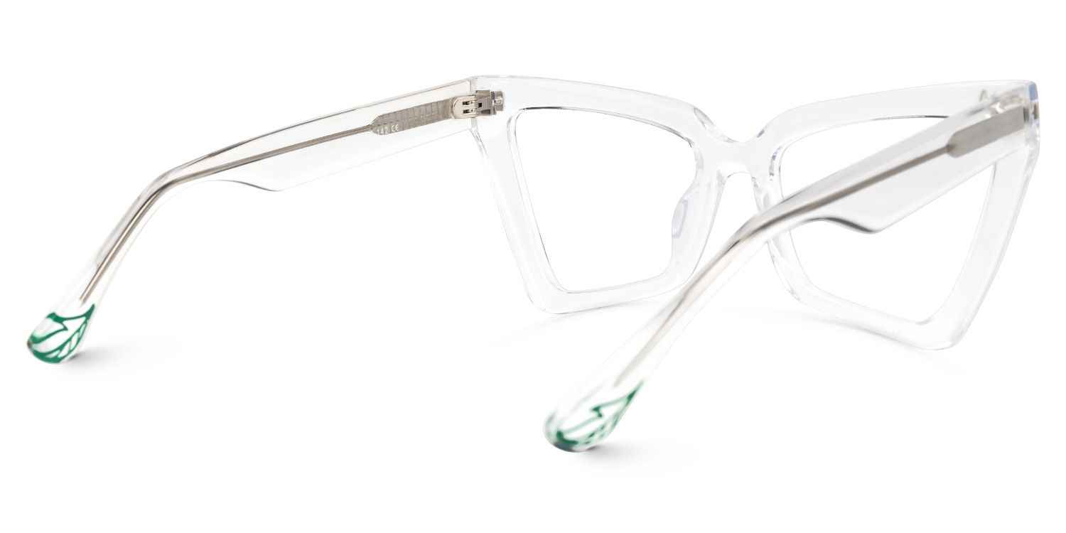 Berbey Geometric Clear Glasses | ZEELOOL Canada