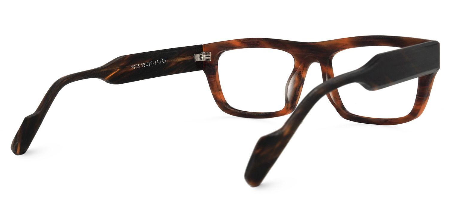 Leta Rectangle Tortoise Glasses | ZEELOOL Canada