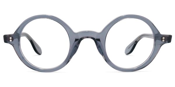 Forbes Round Dark-Grey Glasses | ZEELOOL Canada