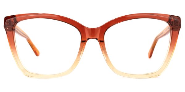 Latora Cateye Orange Glasses | ZEELOOL Canada