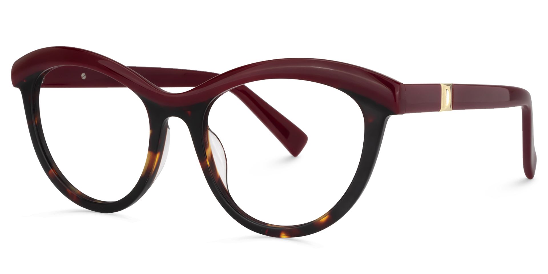 Sean Cat Eye Red Glasses | ZEELOOL Canada