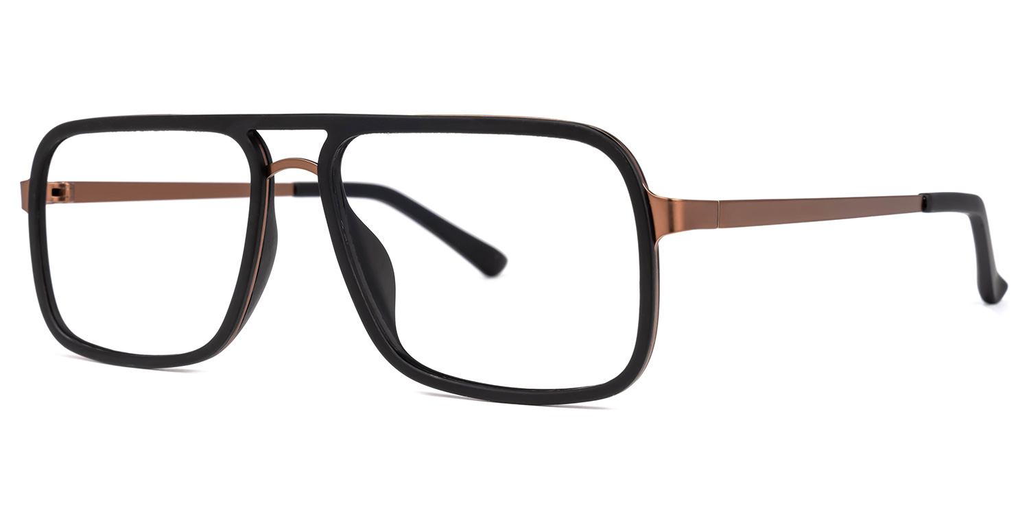 Timolin Aviator Black Glasses | ZEELOOL Canada