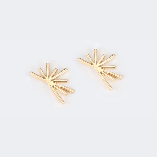 Vintage Geometric Shaped Gold Earrings | ZEELOOL Canada