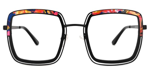Polomsky Square Floral Glasses | ZEELOOL Canada