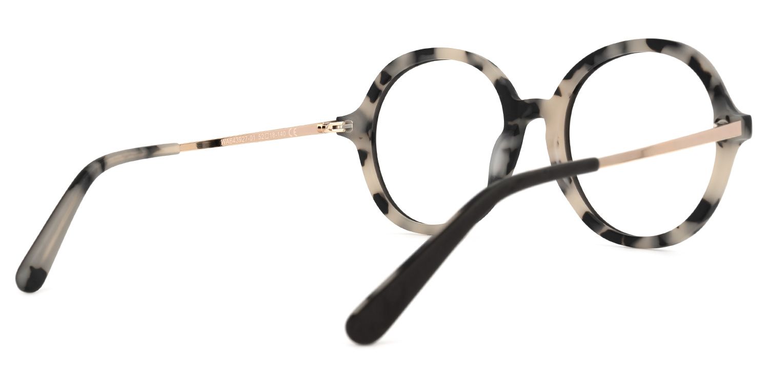Tionna Round Light-Tortoise Glasses | ZEELOOL Canada