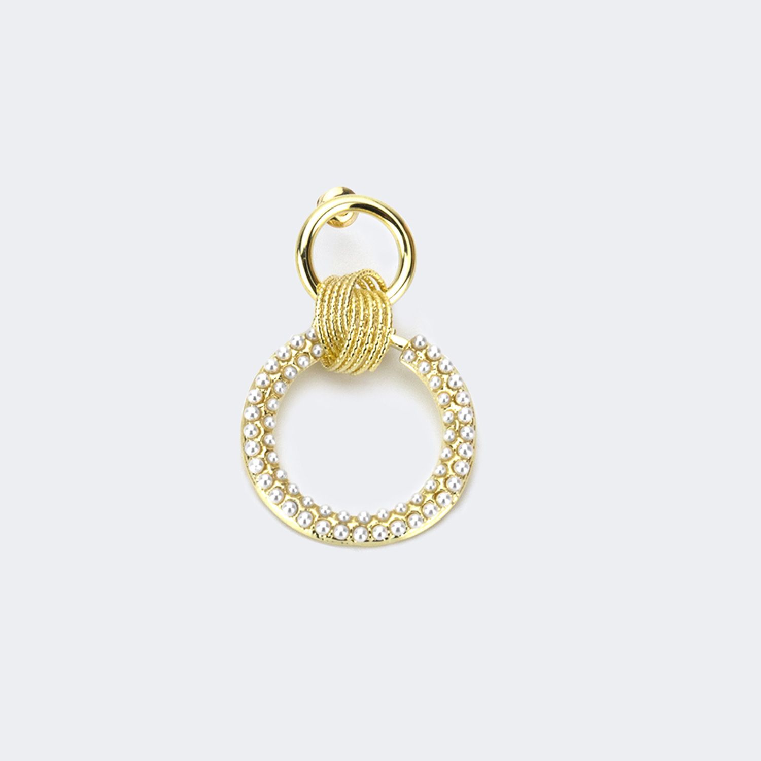 Stylish Round Shape Pearl-Decorated Earrings | ZEELOOL Canada