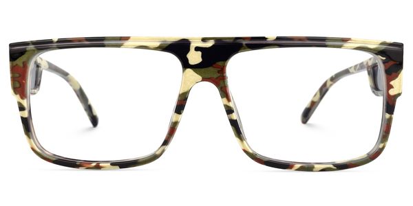 Cressor Square Camouflage Glasses | ZEELOOL Canada